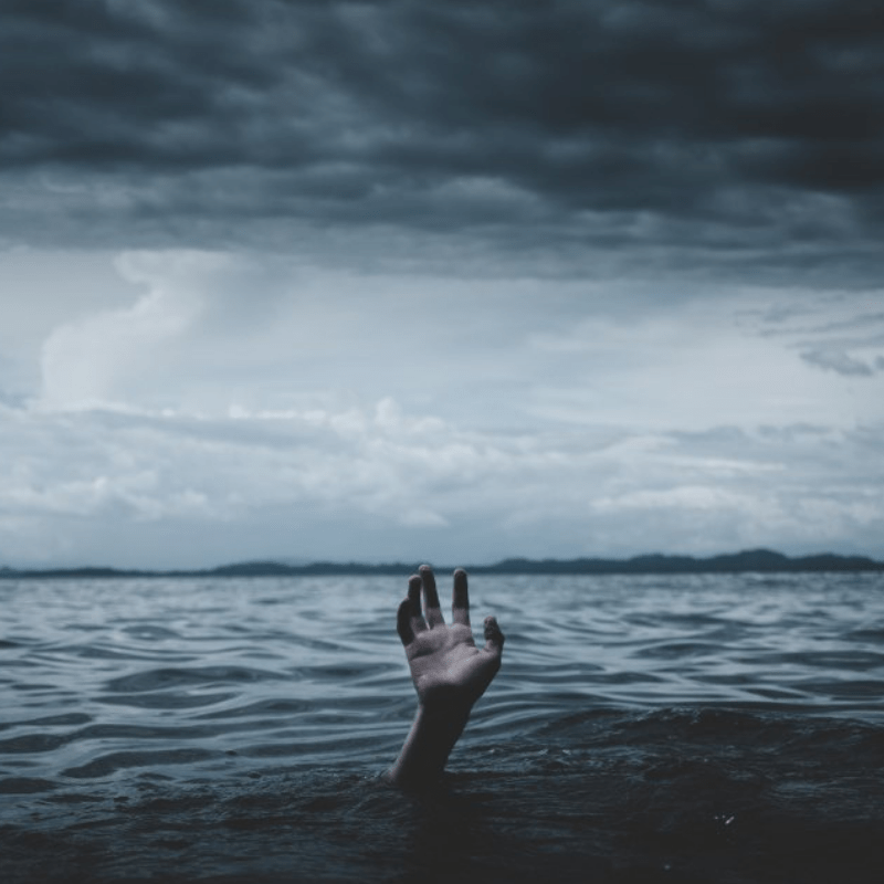 Drowning Above Water